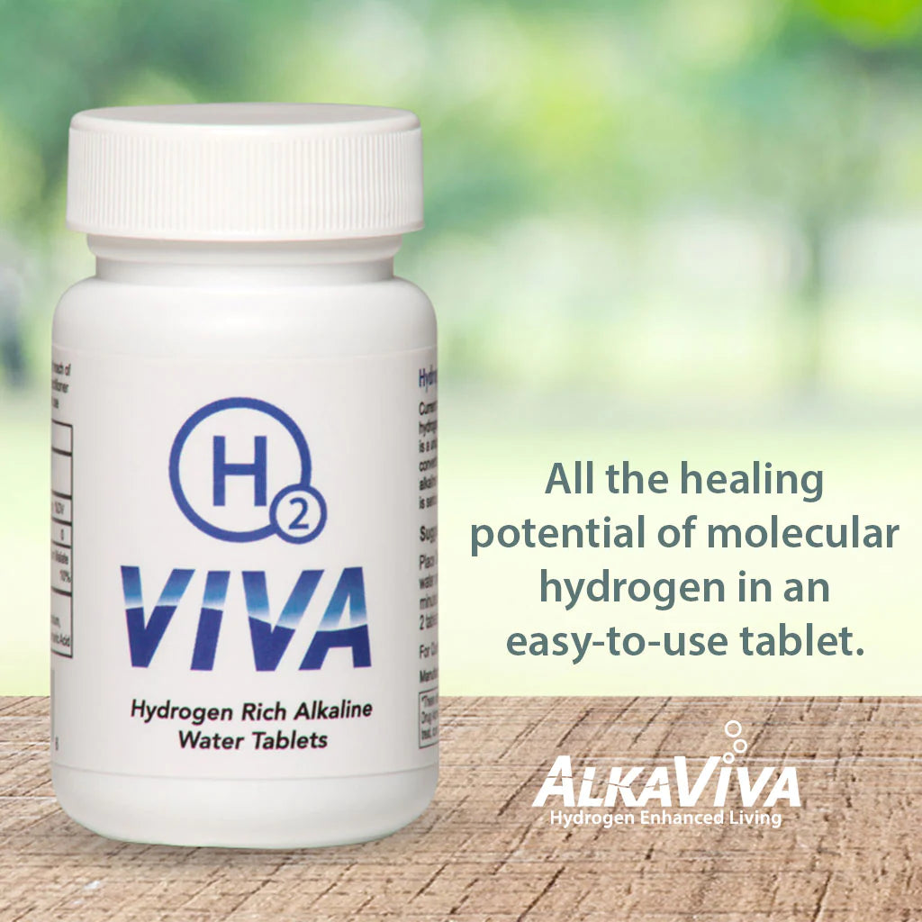 Molecular Hydrogen Tablets | H2 Tablets | AlkaViva