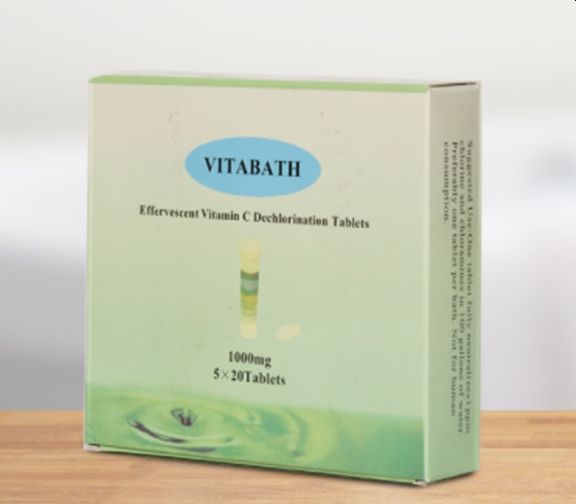 100 Effervescent Vitamin C Dechlorination Bath Tablets